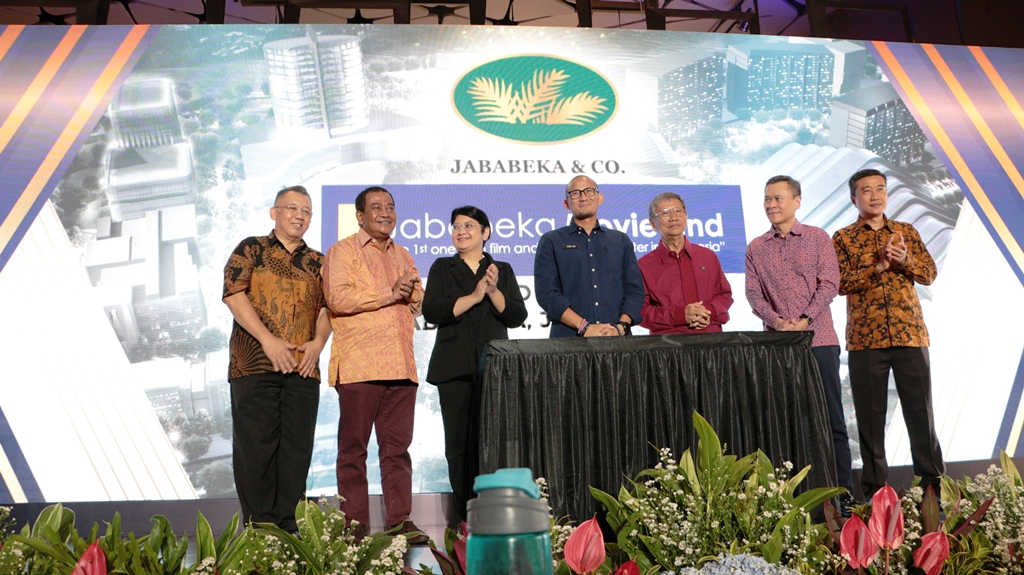 Menparekraf Sandiaga Uno Resmikan Jababeka Movieland Seluas 35 Hektar ...
