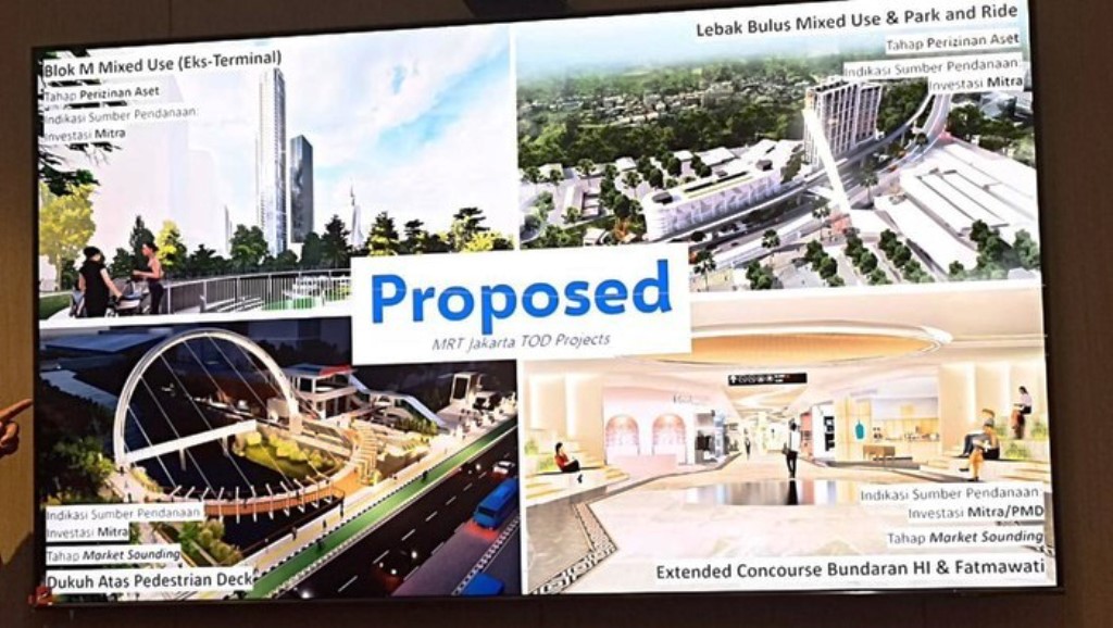 Dukung Konsep TOD, MRT Cari Investor Bangun Iconic Bridge Senilai Rp 60 Miliar - Property & Bank